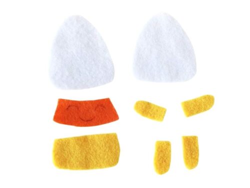 How to Make Felt Candy Corn | Meaningful Homeschooling