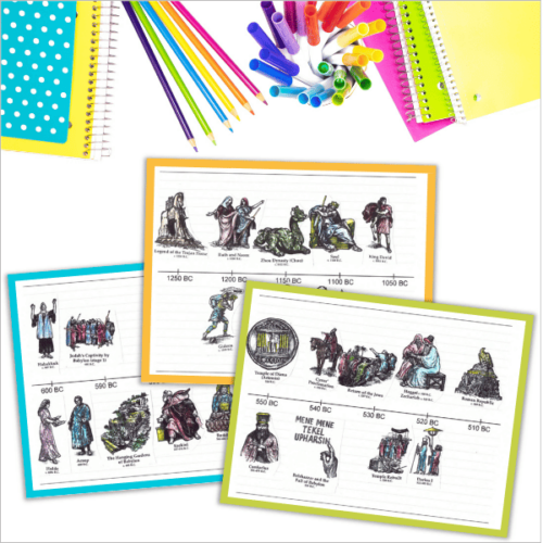 Free Printable Timeline Notebook Pages | Meaningful Homeschooling