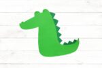 Easy Alligator Paper Craft for Kids | Meaningful Homeschooling